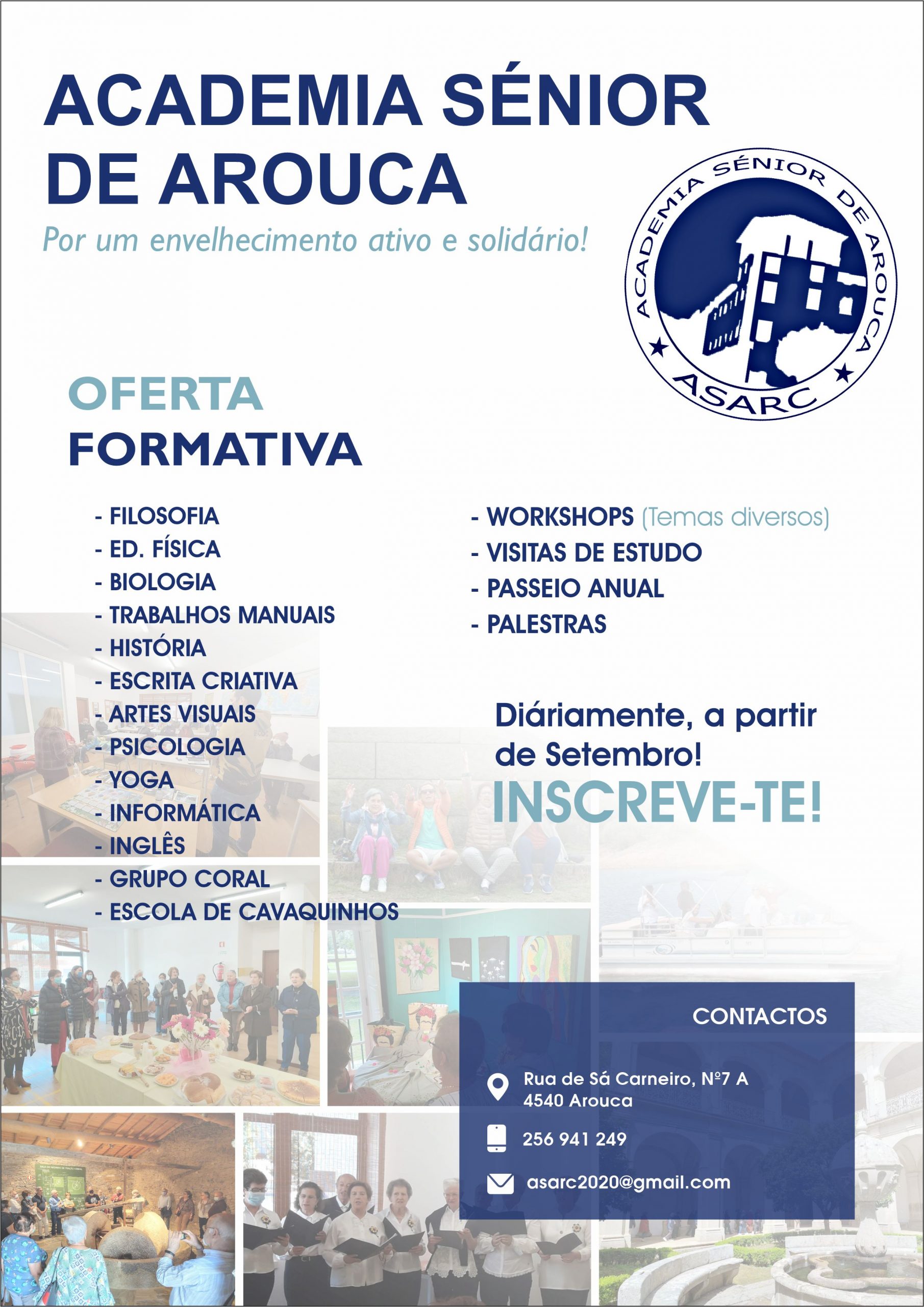 ASARC vai iniciar mais um ano letivo e já divulgou a oferta formativa ...